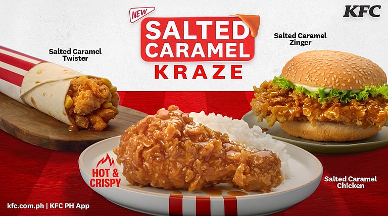 KFC Launches Sweet & Savory Salted Caramel Kraze Flavor