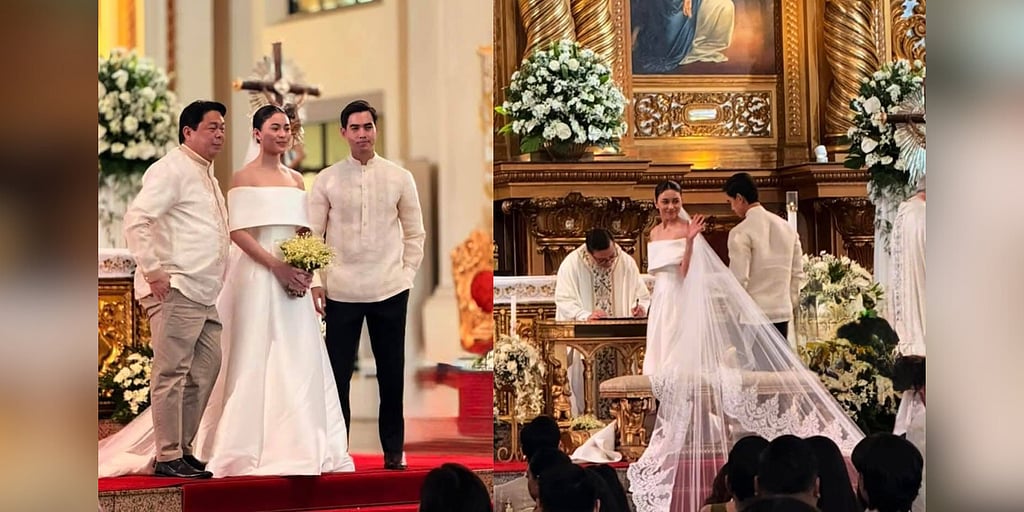 Claudia Barretto weds Basti Lorenzo in private, elegant ceremony