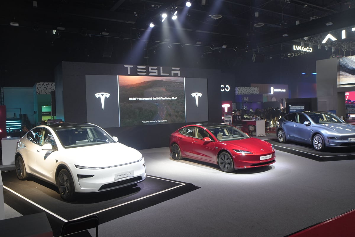 Tesla brings EV star power