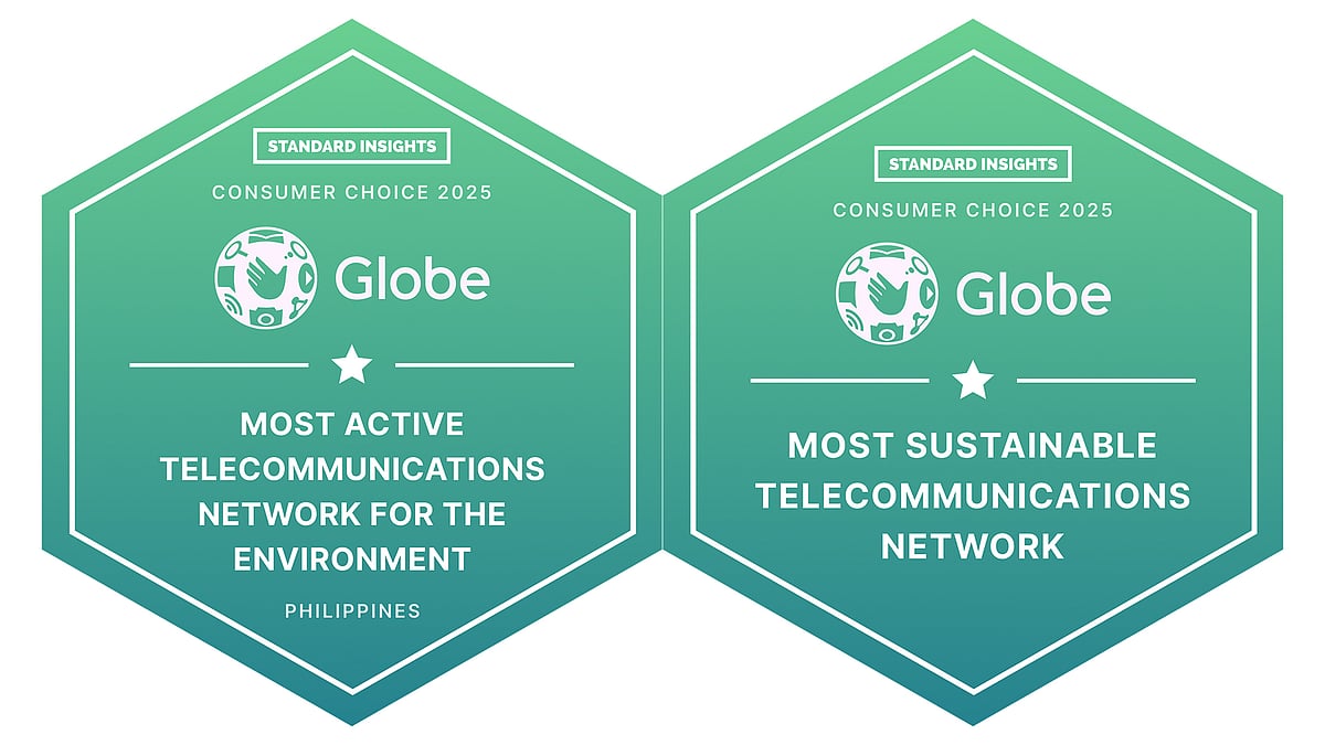 Globe wins Standard Insights Consumer Choice Awards for Green Network ...