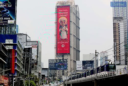 Lolo Kiko on EDSA billboard