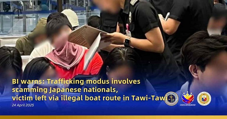 New trafficking modus involves scamming Japanese