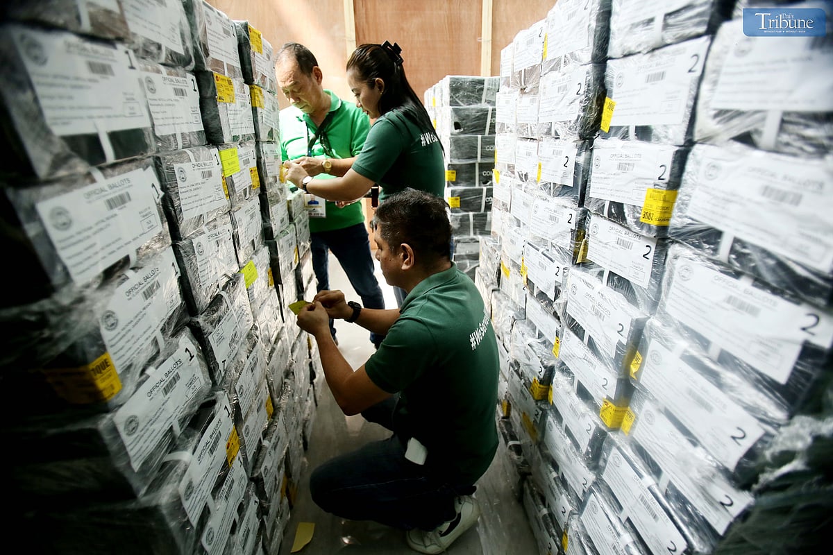 Comelec distributes 2025 election ballots to QC