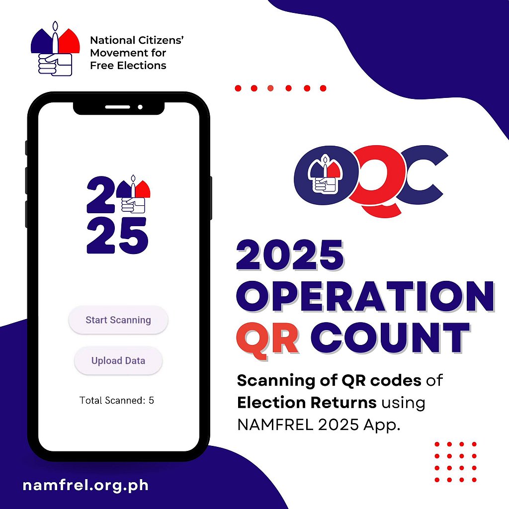 NAMFREL launches QR Count for midterm polls