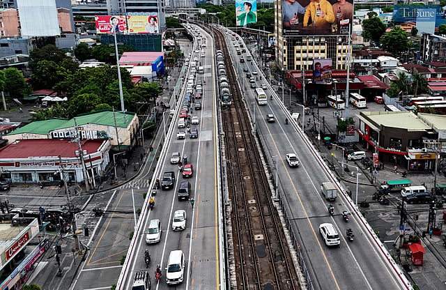 Thursday traffic on EDSA