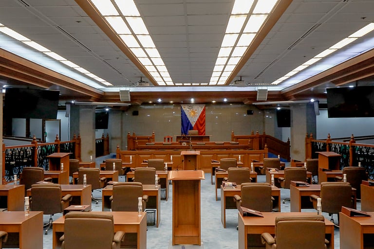 Senate session hall set for high-stakes return on 2 June