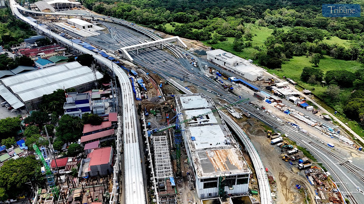 MRT-7 depot takes shape