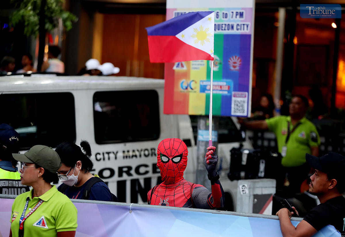 Spider-Man joins early Independence Day cheer