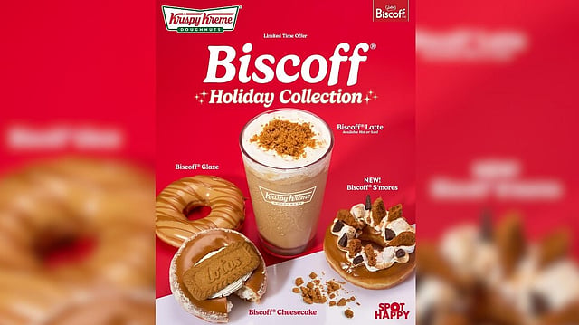 Krispy Kreme brings back Holiday Biscoff line with a twist