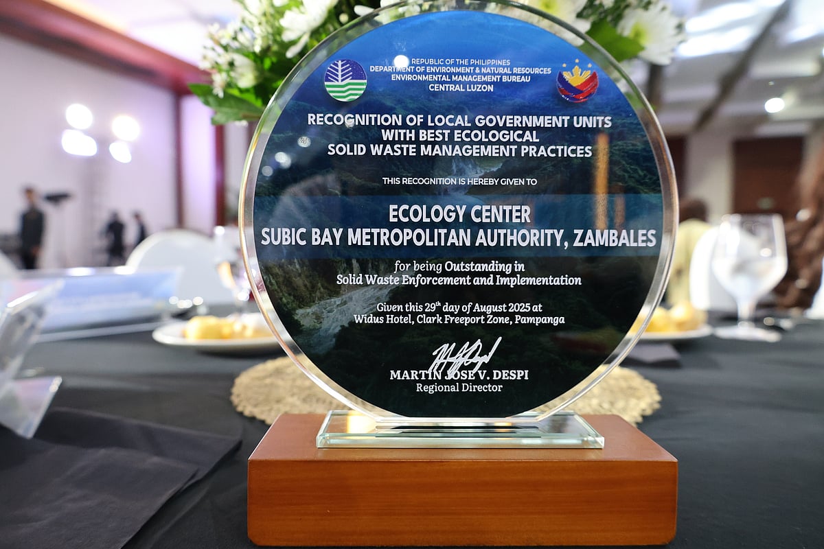 SBMA Ecology Center wins for best solid waste practices