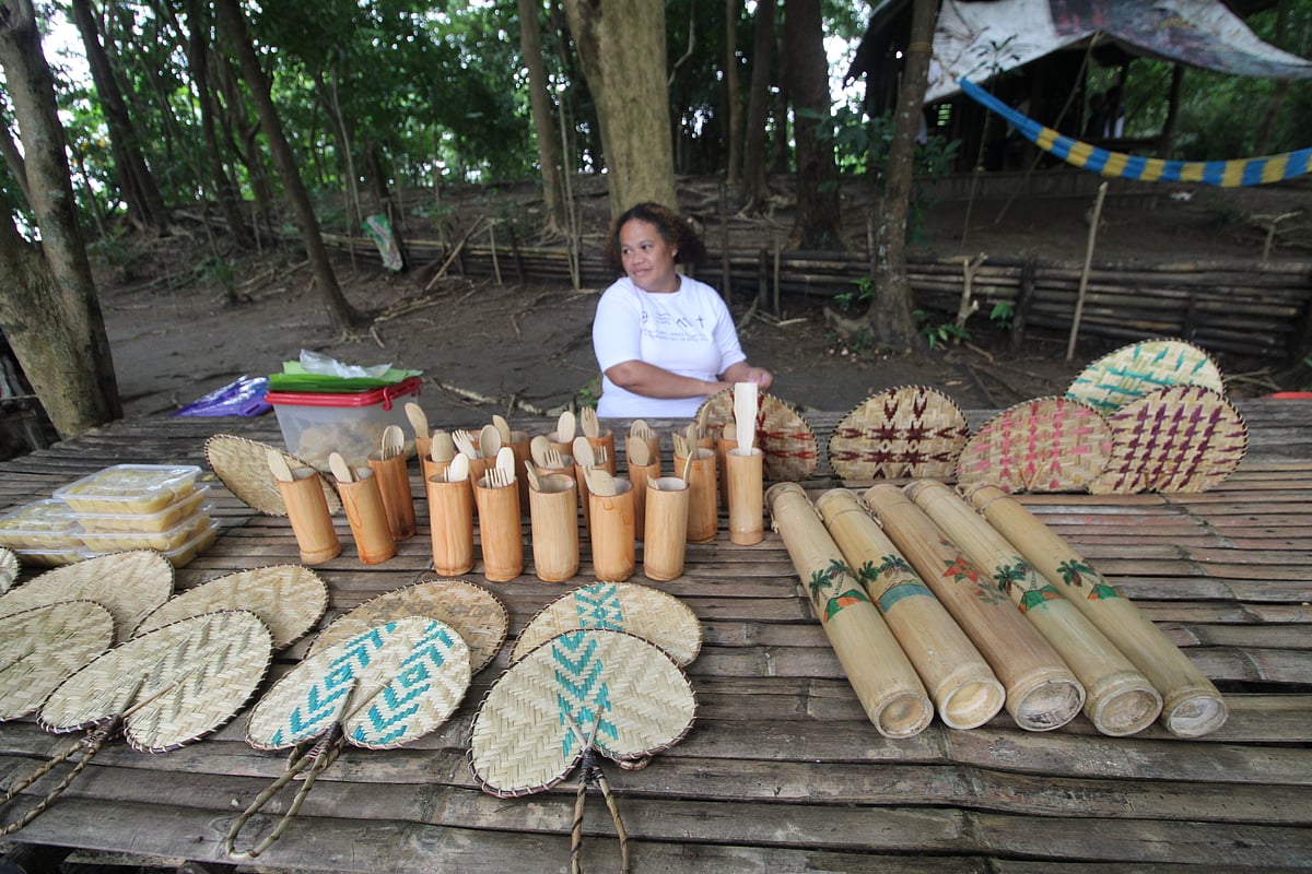 Creative crafts from Aeta artisan