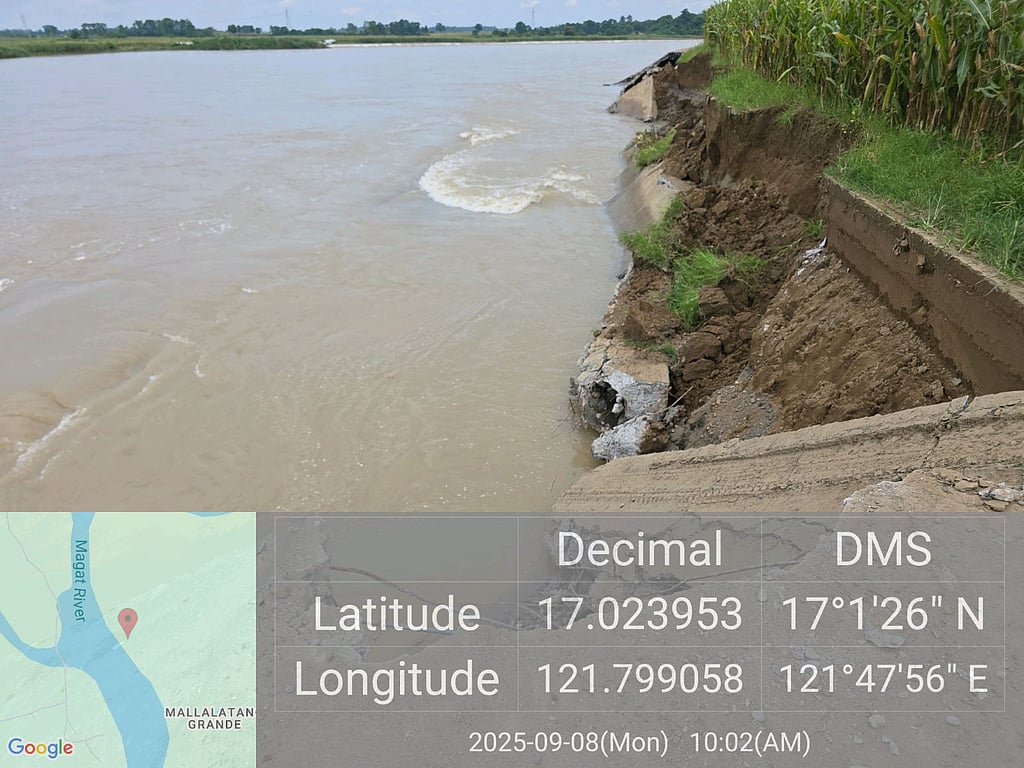 Isabela flood wall caves in; quarrying eyed as culprit