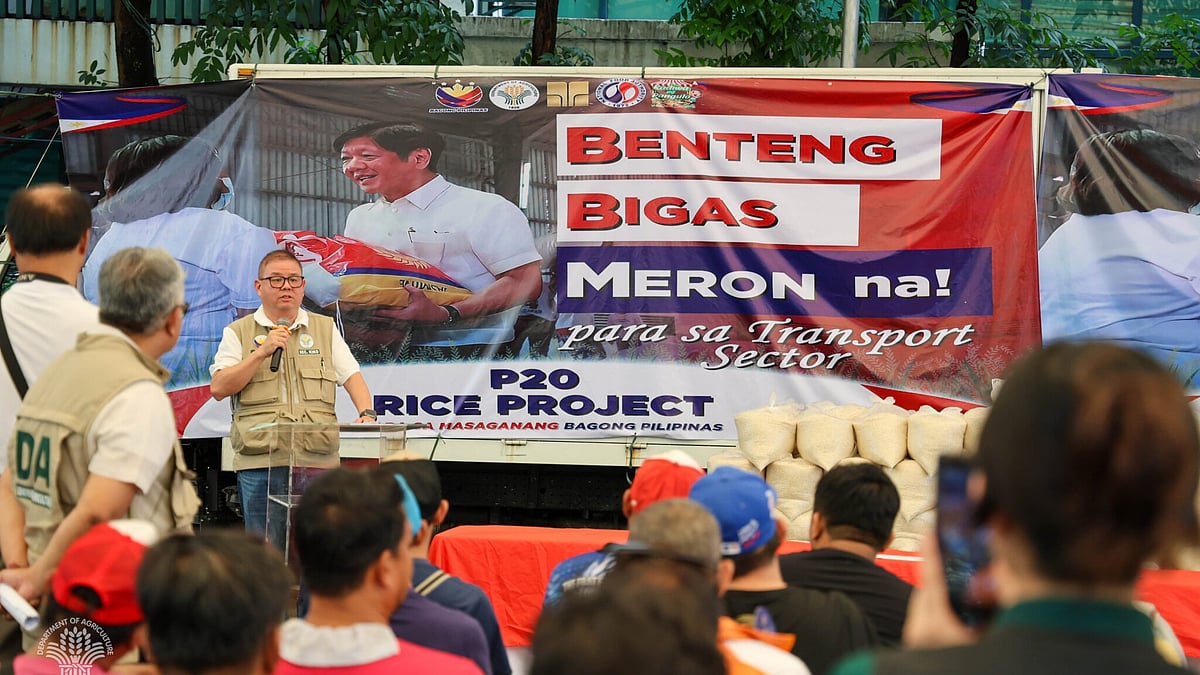 DA widens P20 rice program, targets 60M Filipinos by 2026