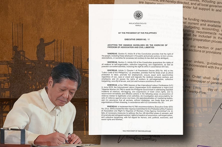 BBM signs EO strengthening labor rights