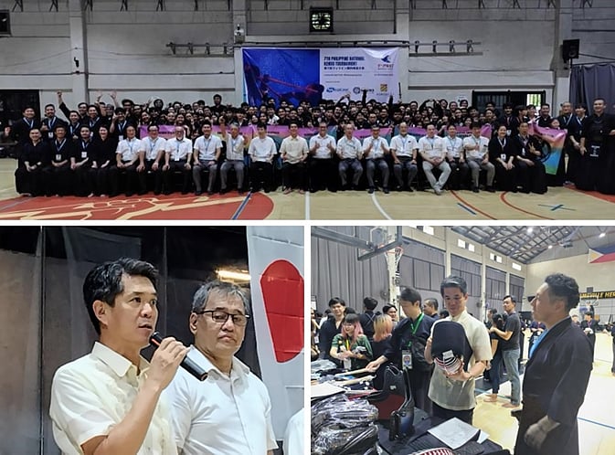Ambassador Endo Kazuya attends the 2025 7th Philippine National Kendo ...