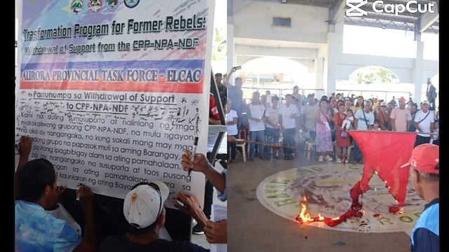 Aurora sees 209 former rebels renounce insurgency