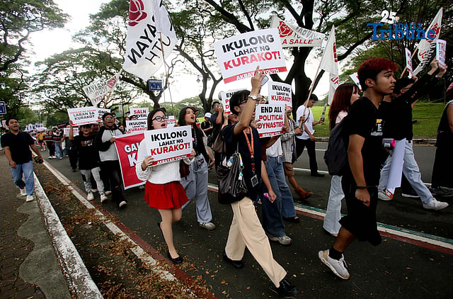 Students mark International Students’ Day with protest vs flood control ...