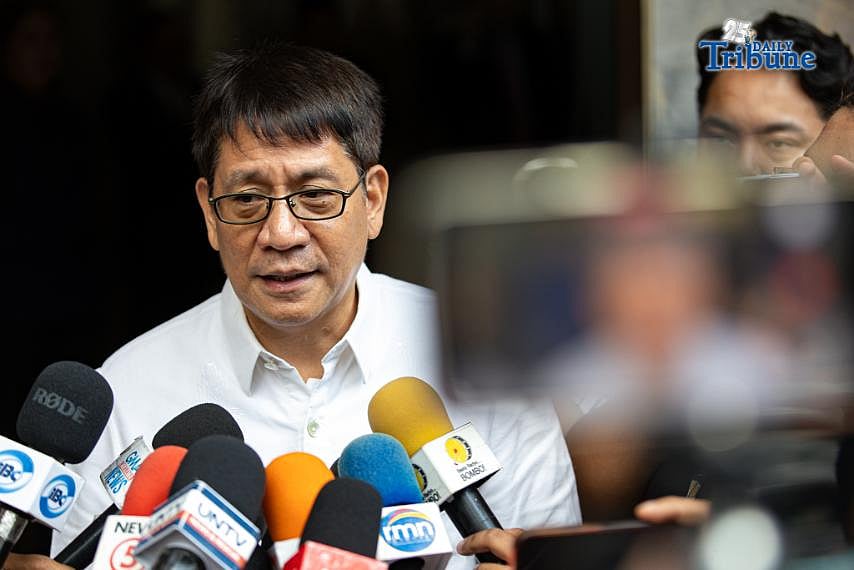Romulo testifies in executive session
