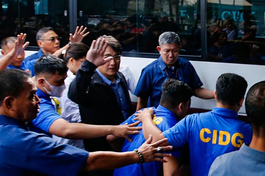 Revilla, co-accused share cell during quarantine at QC jail