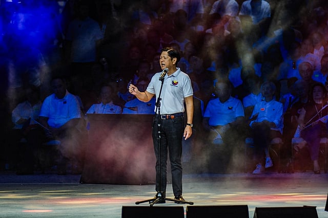 PBBM delivers message at Bagong Pilipinas rally