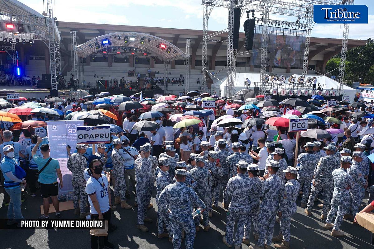 Scenes from the Bagong Pilipinas Kickoff Rally
