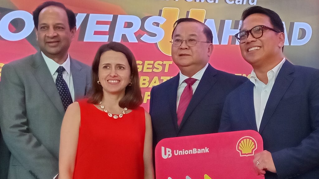UnionBank, Shell bare fuel-linked credit cards