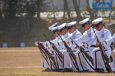PMA Class 2025 silent drill
