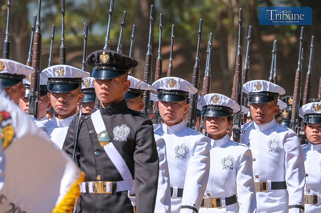 PMA Class 2025 silent drill