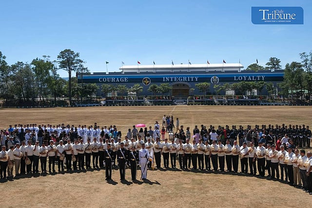PMA Class 2025 silent drill