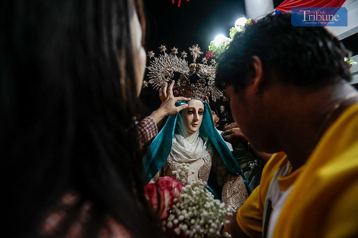 'Salubong' in Kalayaan, Laguna