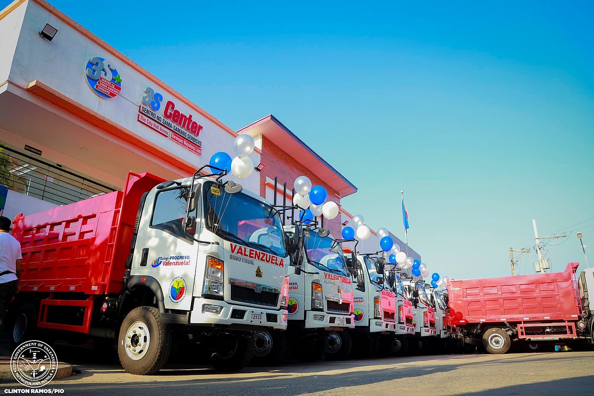 Valenzuela gov't acquires 25 dump trucks for garbage disposal