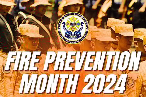 DILG-BFP kicks off Fire Prevention Month 2024