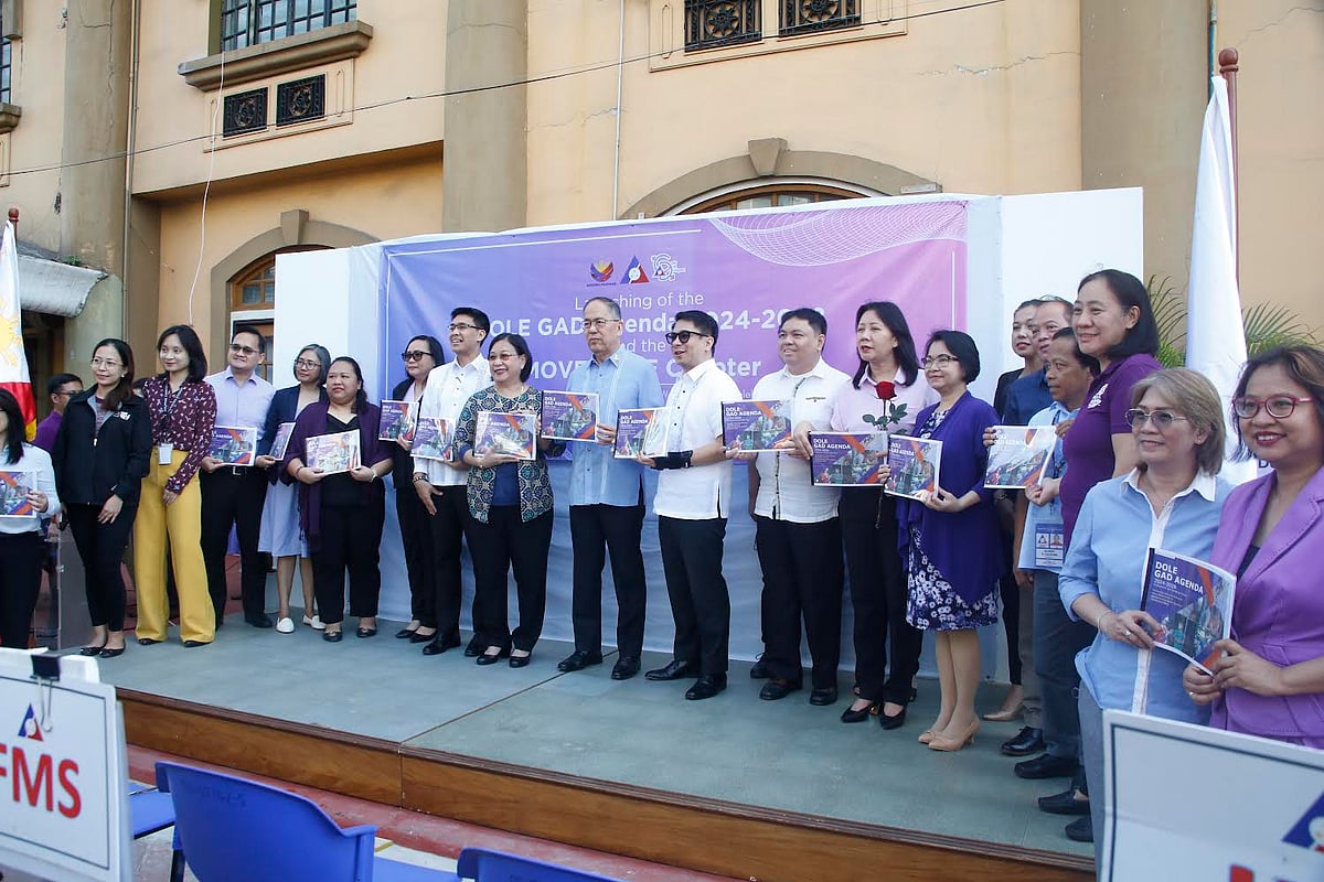 DOLE Launches Gender and Development Agenda: Empowering Women and ...