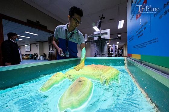 AR terrain, flood simulator unveiled