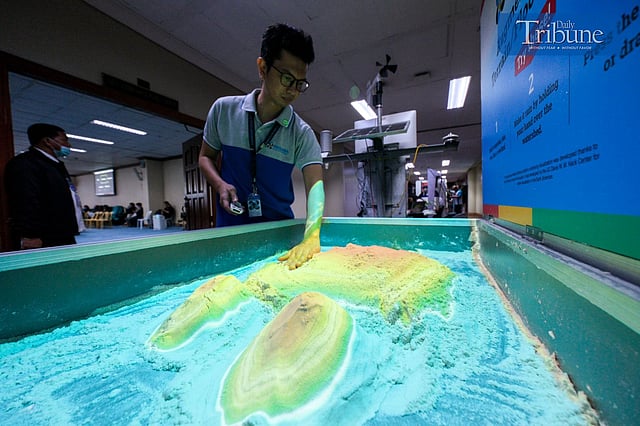 AR terrain, flood simulator unveiled