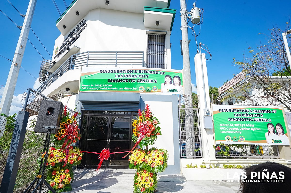 Las Piñas City unveils second Diagnostic Center for Community Health ...
