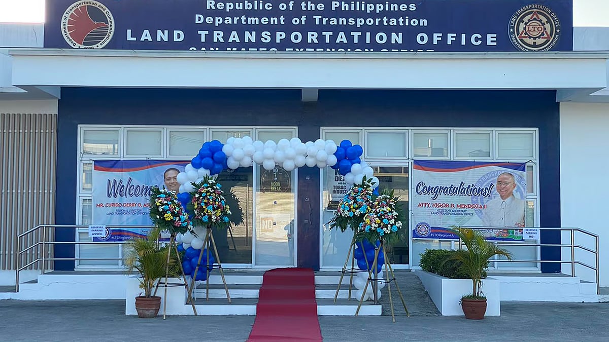 LTO opens San Mateo extension office