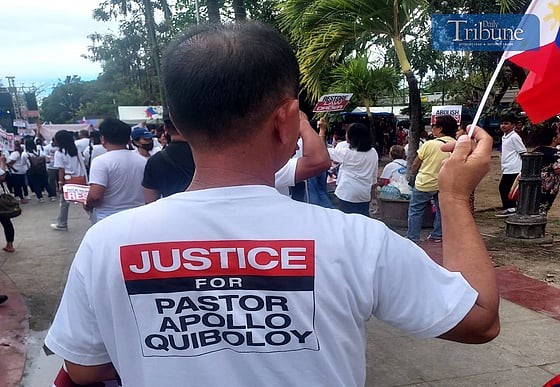 Kingdom of Jesus Christ members rally in support of Quiboloy