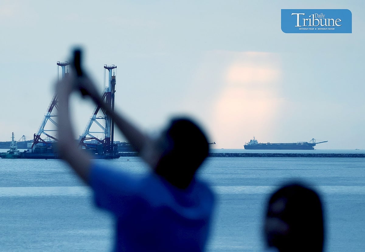 Captivating scenery at Manila Bay