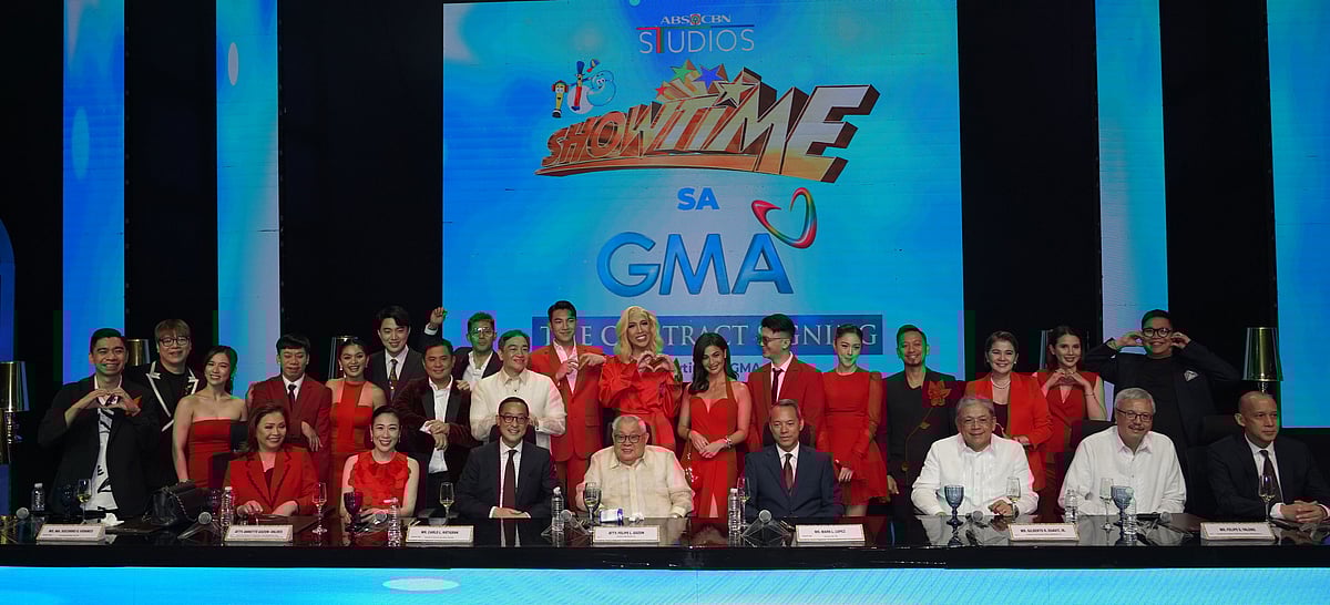 It’s Showtime versus Eat Bulaga, laban-laban, o bawi-bawi, get, get aww!!!