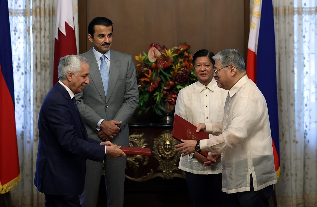 Phl, Qatar sign agreements