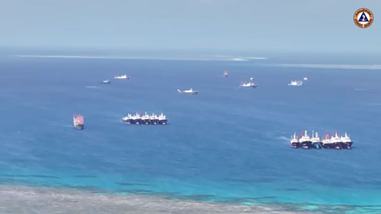 Chinese gray ship shadows Balikatan convoy within EEZ