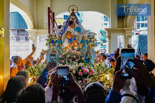 'BIRHEN NG ANTIPOLO' ARRIVES IN MANILA