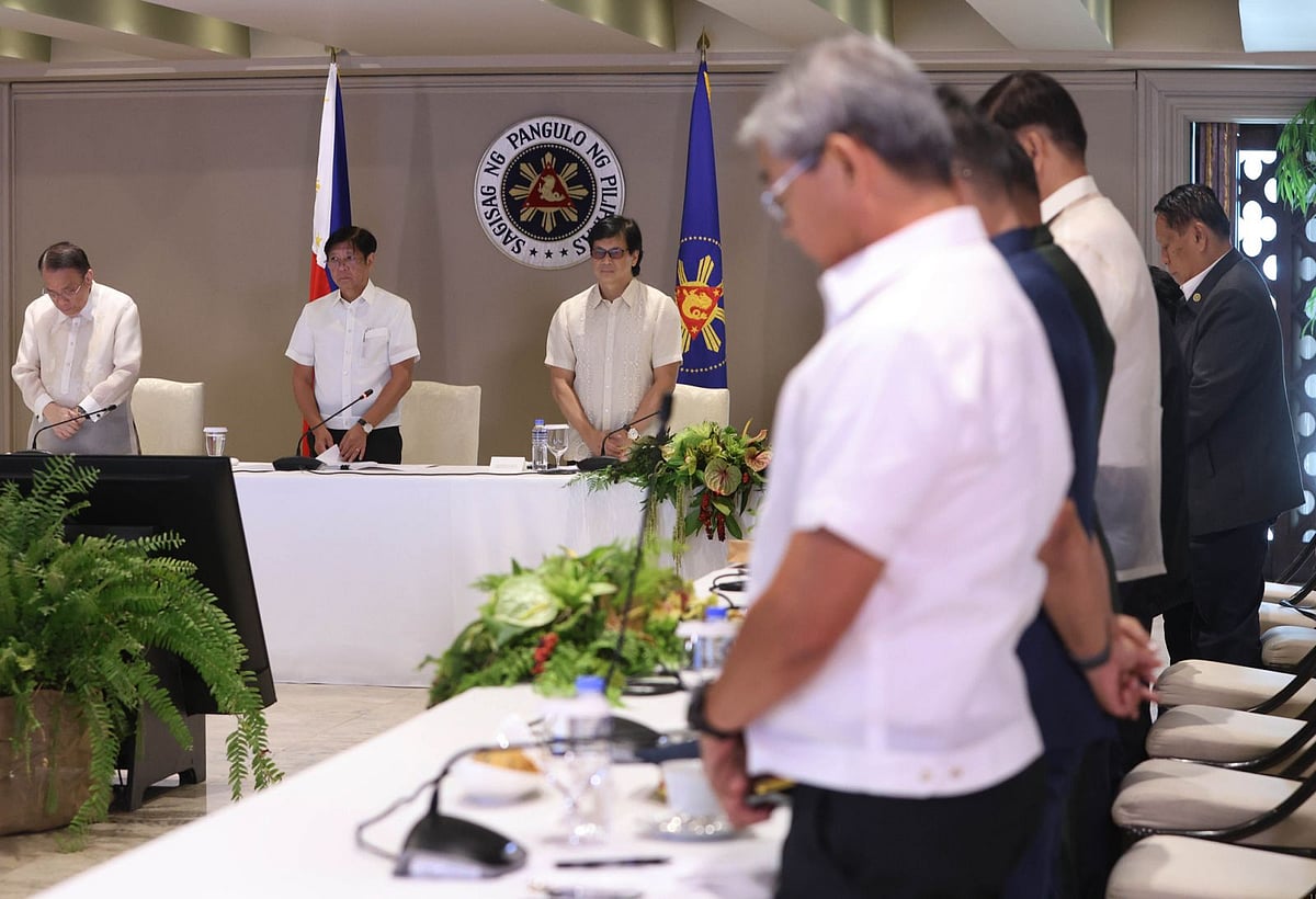 PBBM leads peace and order meetings