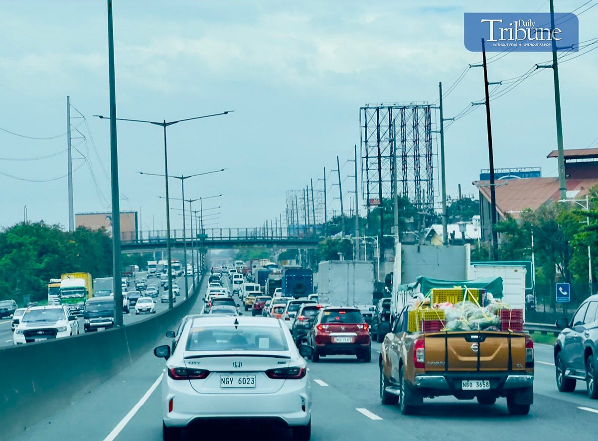 Traffic along NLEX Valenzuela