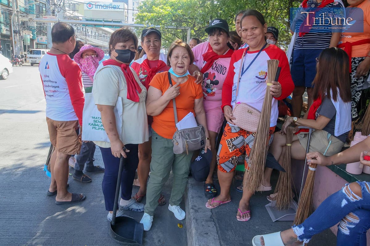 TUPAD clean-up drive