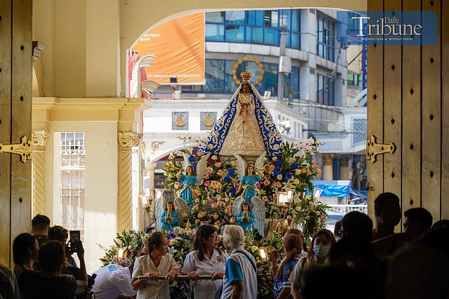 'BIRHEN NG ANTIPOLO' ARRIVES IN MANILA