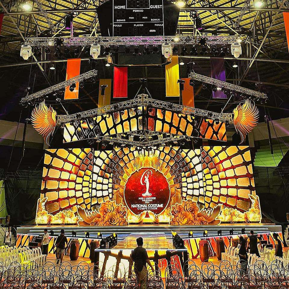 Miss Universe PH 2024 stage design teaser