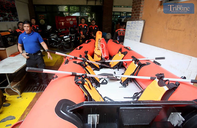 QC disaster team shows readiness