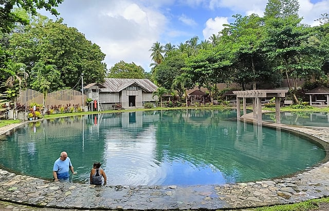 Cooling off in Camiguin
